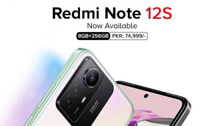 Xiaomi Redmi Note 12S Launched Officially in Pakistan; AMOLED 90Hz ...