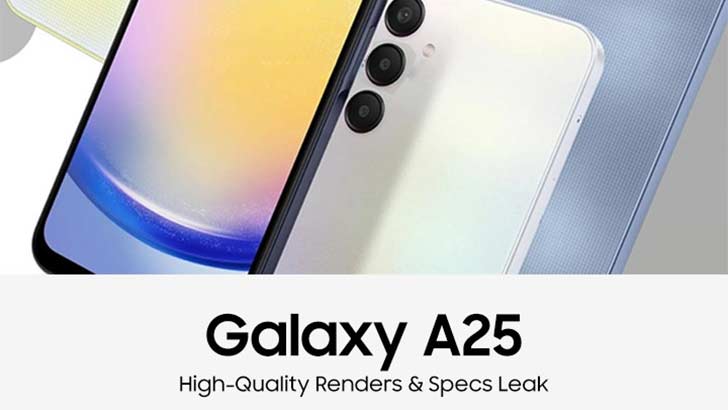 Samsung Galaxy A25 Leaked with High-quality Renders; Specs and Colors ...