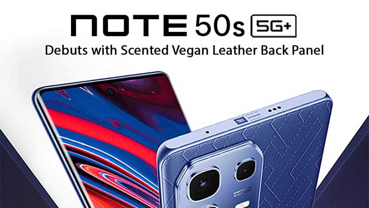 Infinix Note 50s 5G+ Breaks Cover with Scented Design & 144Hz Curve ...