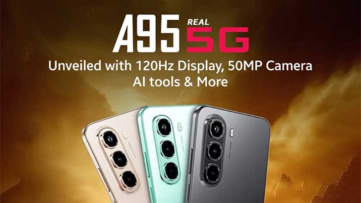 Itel A95 5G Goes Official with 120Hz Display and New AI-Powered ...