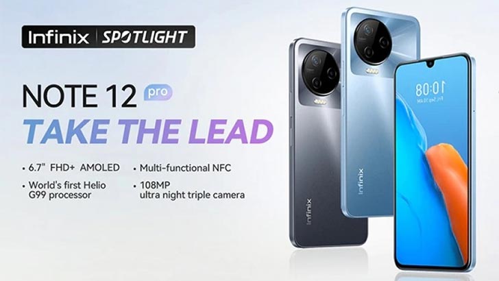 Infinix Note 12 Pro 4G Announced Quietly; Spotted on an Online Retailer ...