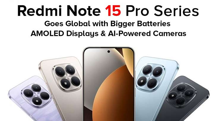 Xiaomi Redmi Note 15 Pro Trio Goes Global With 200MP Camera and Super ...