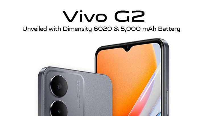 Vivo G2 Unveiled as Entry-Level 5G Smartphone; Dimensity 6020, 90Hz LCD ...
