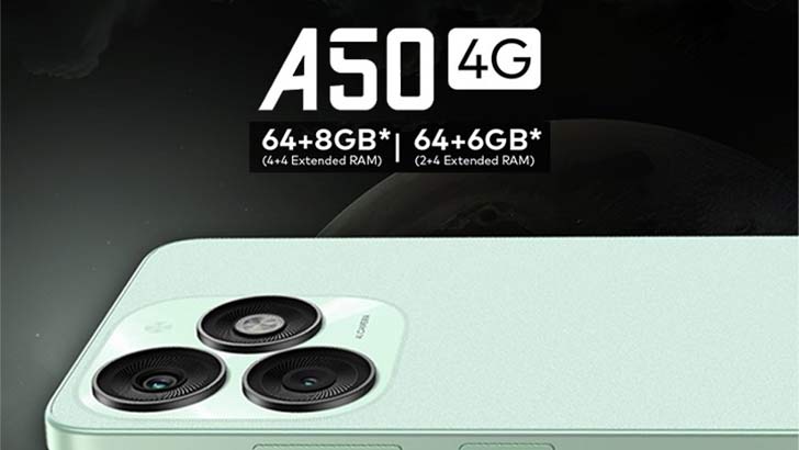 Itel A50 Soon to Launch in Pakistan with Android 14 Go & Dynamic Bar ...