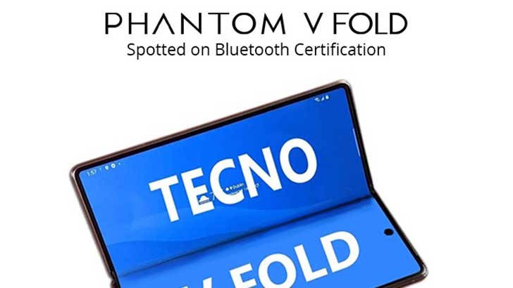Tecno Phantom V FOLD Certified by Bluetooth SIG; First-ever Tecno ...