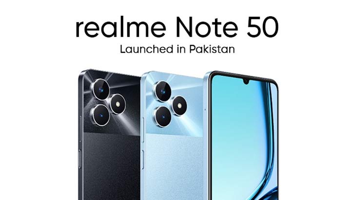 Realme Note 50 Goes Official in Pakistan with IP54, 90Hz Display, and ...