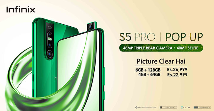 Infinix Officially Announced S5 Pro, 40MP Pop-up Selfie Camera ...