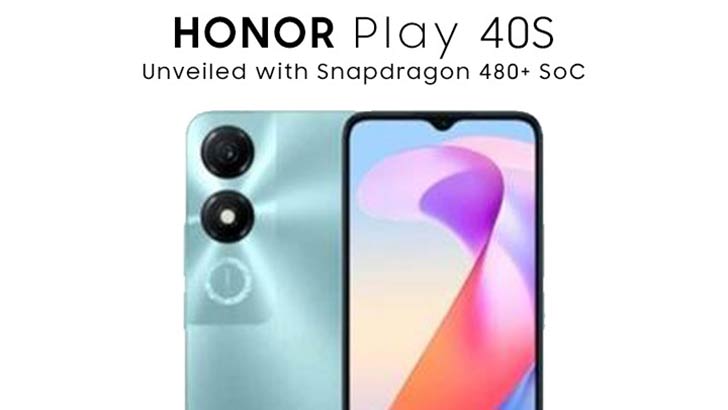 Honor Play 40S is an Entry-Level Beast; Launched with Snapdragon 480 ...