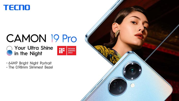 Tecno Camon 19 Pro Launched in Pakistan Featuring 64MP Night Camera ...