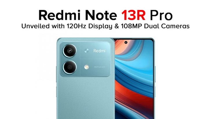 Xiaomi Redmi Note 13R Pro Official Debut; 120Hz OLED, 12GB Memory ...
