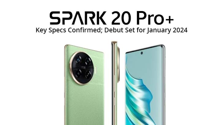 Tecno Spark 20 Pro Plus to Launch in January; Key Specs and Design ...