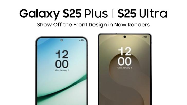 Samsung Galaxy S25 Plus & S25 Ultra Show Off the Front Design in New ...