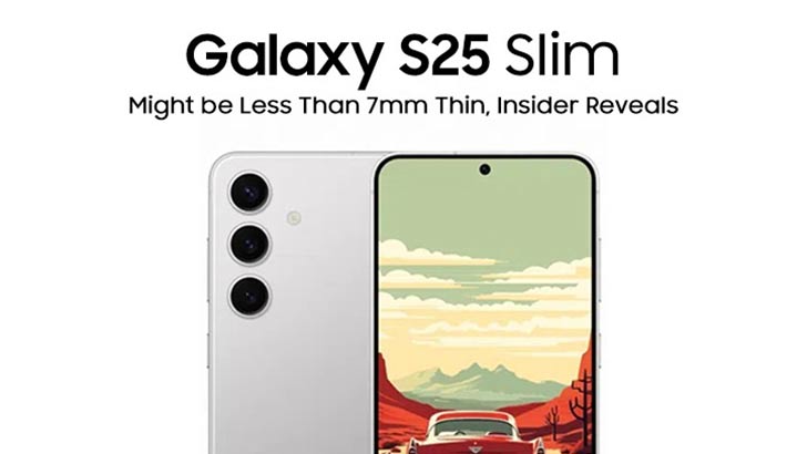 Samsung Galaxy S25 Slim Edition Might be Less Than 7mm Thin, Insider ...