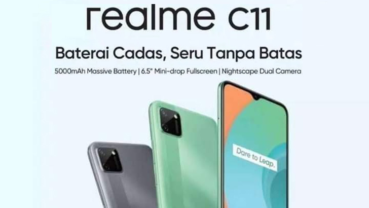 Realme C11 Leaked in a Press Render, Here are the Design and Chipset ...