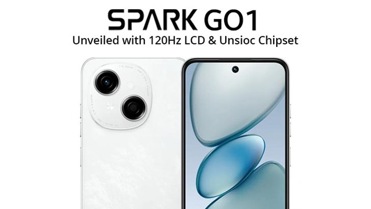 Tecno Spark Go 1 Debuts with Android 14 Go, 120Hz Display & Unisoc ...