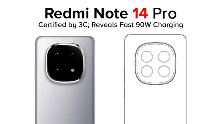 Xiaomi Redmi Note 14 Pro Certified by 3C; Reveals Fast 90W Charging ...