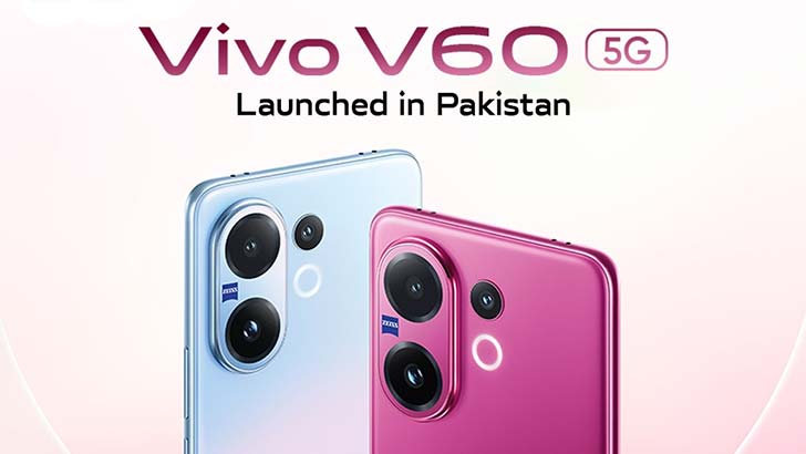 Vivo V60 Enters Pakistan with 50MP Telephoto, Snapdragon Chip & 6500mAh ...