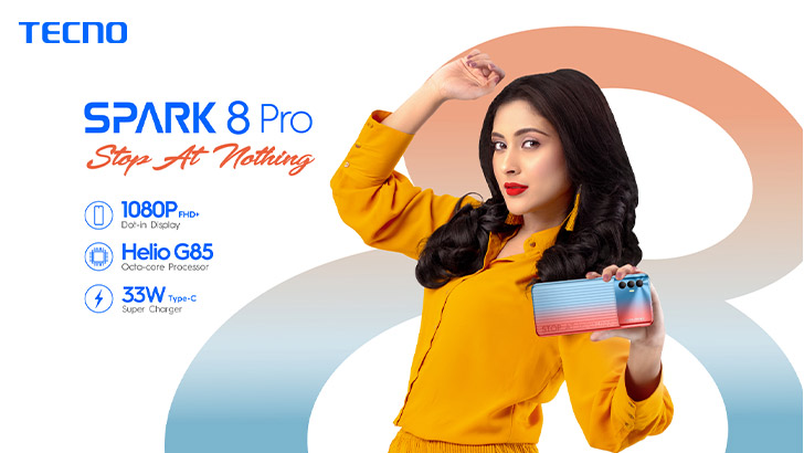 Tecno Spark 8 Pro Debuts Featuring a Sharp Display, 33W Charging, and ...