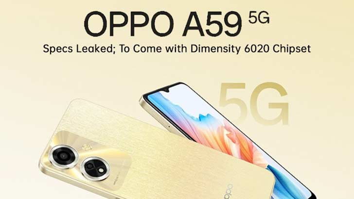 OPPO A59 5G Specifications Leak Online; To Debut with Dimensity 6020 ...
