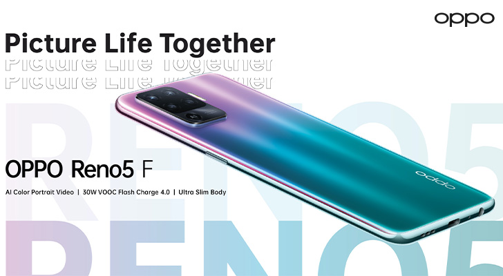 Oppo Reno5 F Unveiled With a Mid-range Price, Mild Redesign, and ...