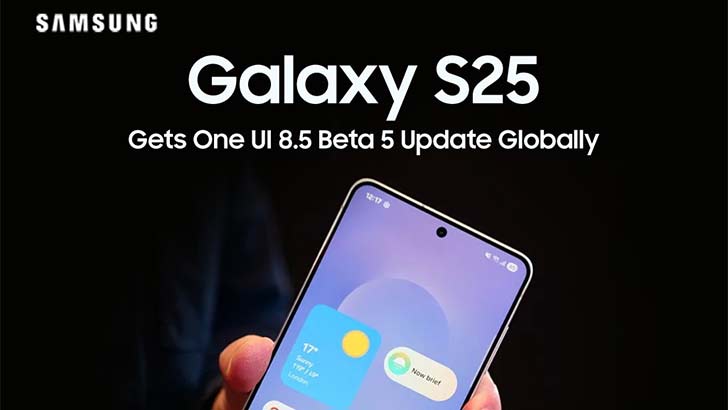 Samsung Galaxy S25 Series Rolls Out Fifth One UI 8.5 Beta Update with ...