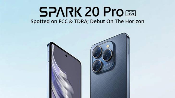 Tecno Spark 20 Pro 5G Appears on a Certification with Familiar iPhone ...