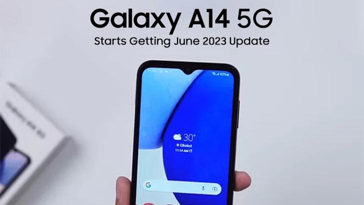 Samsung Galaxy A14 5G Takes a Leap Forward with June 2023 Security ...