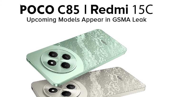 Xiaomi Redmi 15C & Poco C85 Spotted in GSMA Database Ahead of Launch - WhatMobile news