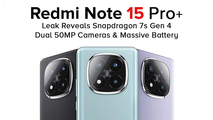 Redmi Note 15 Pro+ Leak Reveals First-Ever Telephoto Lens & Massive ...