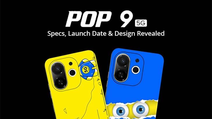 Tecno Pop 9 5G Teased; Design, Key Specs, and Launch Date are Now ...