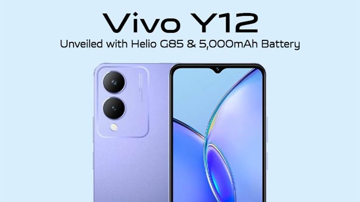 Vivo Y12 4G Debuts with Android 13, Helio G85 Chipset, and 5000mAh Battery - WhatMobile news