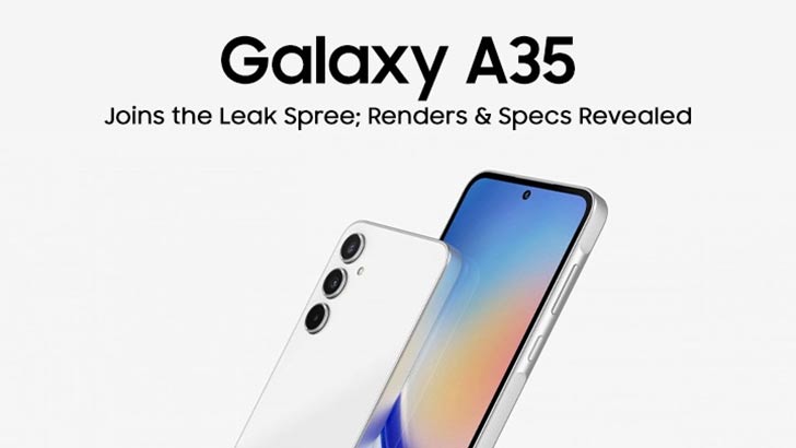 Samsung Galaxy A35 Joins the Leak Spree; Renders, Specs, and ...