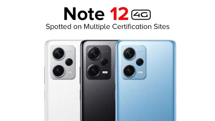 Xiaomi Redmi Note 12 4G Bags Multiple Certifications; Confirms the ...