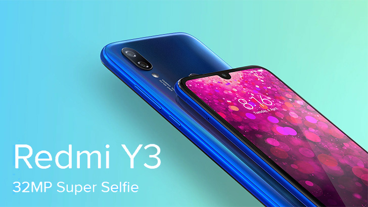 Xiaomi Redmi Y3 is now official with a staggering 32MP selfie camera ...