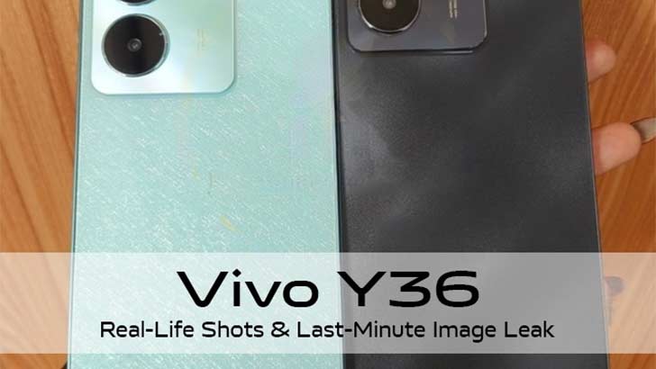 Vivo Y36 Design and Packaging Showcased in Real-Life; Images Spilled ...
