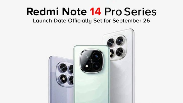 Xiaomi Redmi Note 14 Pro Series Launch Date Confirmed, Along with ...