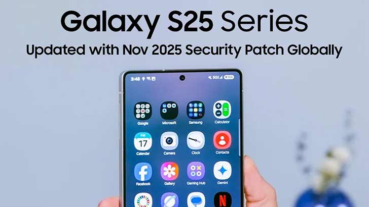 Samsung Galaxy S25 Series Updated with November 2025 Security Patch ...