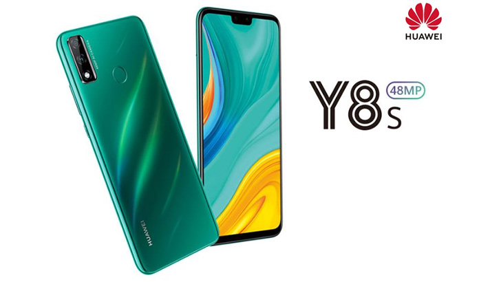 Huawei Y8s Leaked in Renders, Has a Wide Notch on the Front and a Twin ...