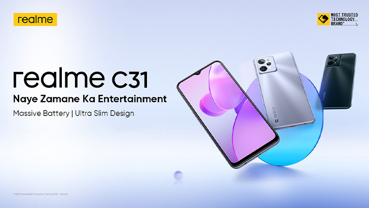 Realme C31 Officially Unveiled Featuring a New RealmeUI and Ultra ...