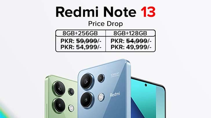 Xiaomi Redmi Note 13 Gets Cheaper in Pakistan; 128GB/256GB Models Get ...