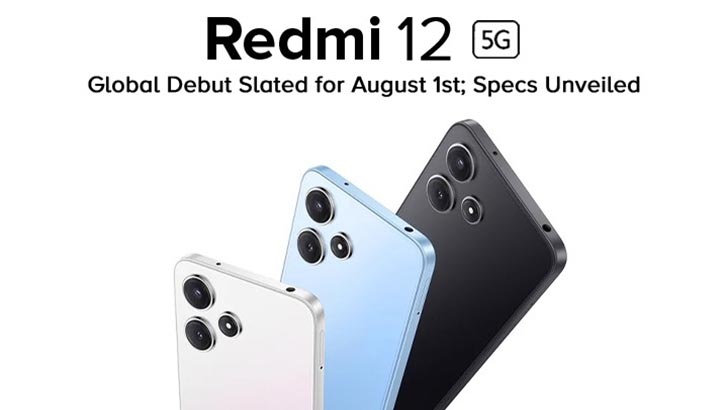 Xiaomi Redmi 12 5G Global Debut Slated for August 1st; Key Specs ...