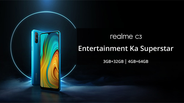 Realme C3 launching on 6th of February with 5,000mAh battery and a ...