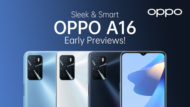 OPPO A16 Featured in High-quality Press Renders Ahead of Launch; Color ...