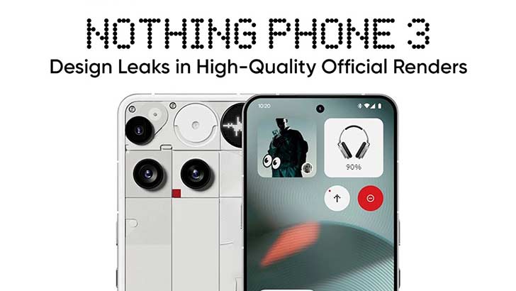 Nothing Phone (3) Design Leaks in High-Quality Official Renders; Have a ...