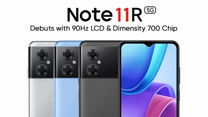 Xiaomi Redmi Note 11R 5G Debuts with 90Hz LCD, Dimensity 700 CPU, and ...