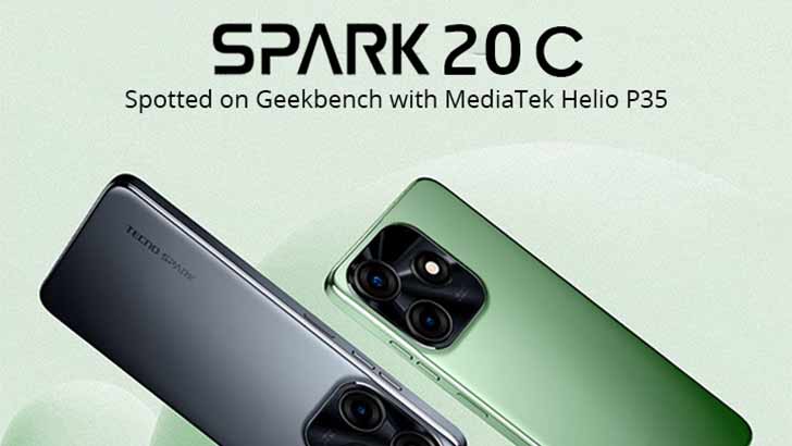 Tecno Spark 20C Gears up for Launch; Geekbench Cameo and What We Know ...